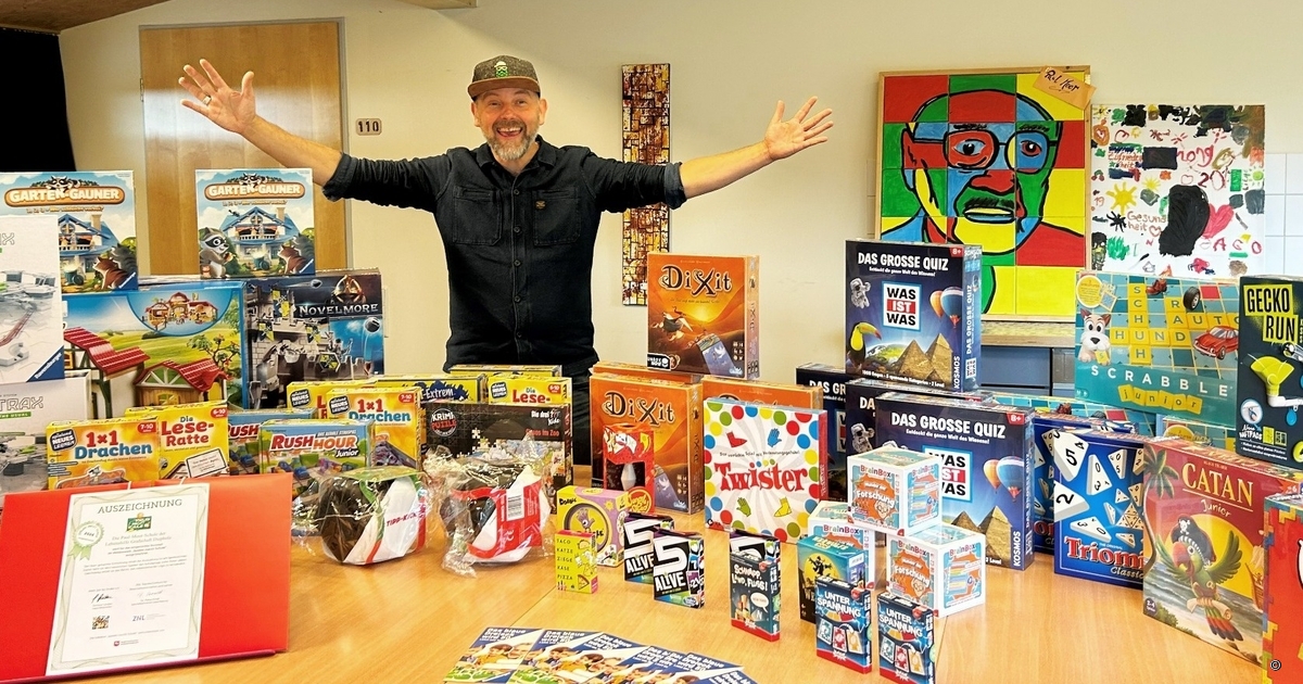 Paul-Moor-Schule gewinnt Spielezimmer: „Spielen macht schlau ...
